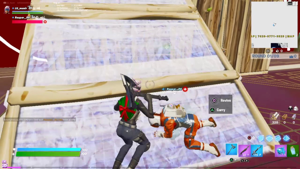 Fortnite Knocked Down by you. Dec 26, 2020 - YouTube