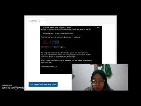 Sistem Operasi NDG linux Essential V2 Challenge Lab A,B,C&D - YouTube