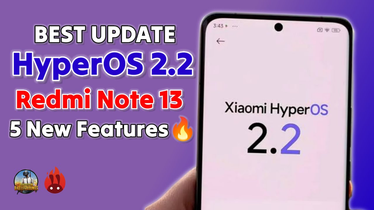 HyperOS 2.2 Update received for Redmi Note 13 | Best Gaming Performance ...