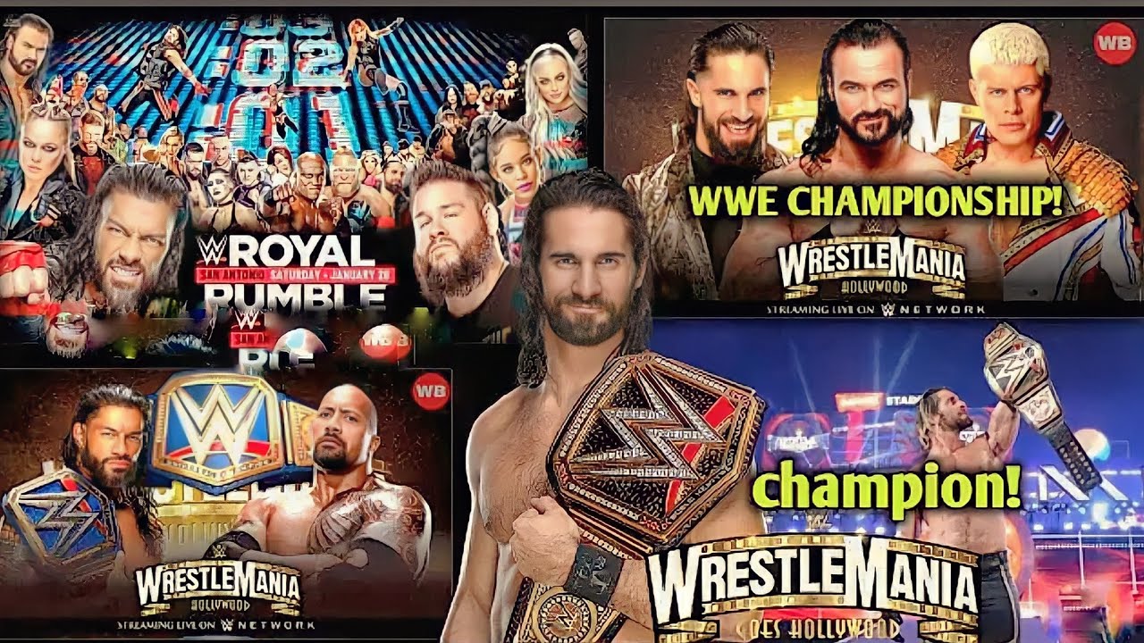 ROMAN REIGNS VS ROCK 🤯 WM39 //SETH ROLLINS 🤯 NEW WWE CHAMPION 🤯// ROYAL ...