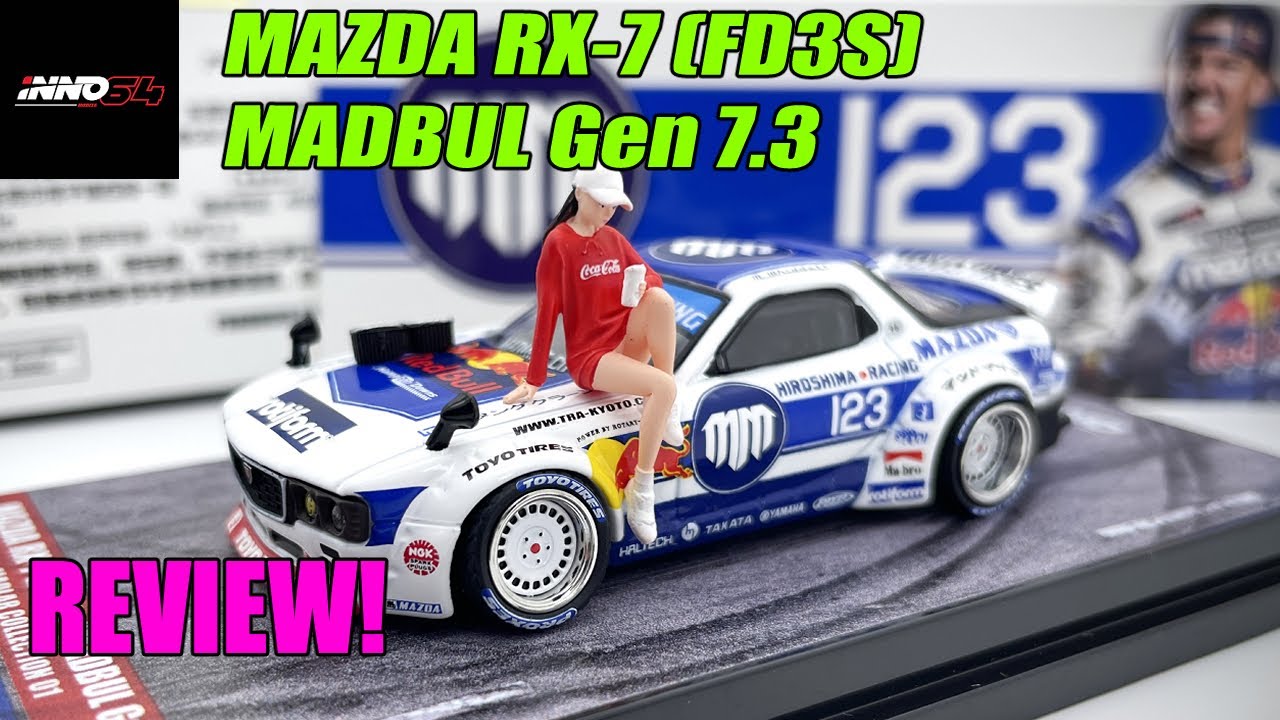 Inno64 Mad Mike Mazda RX-7 FD3S Madbul Gen 7.3 - Review - YouTube