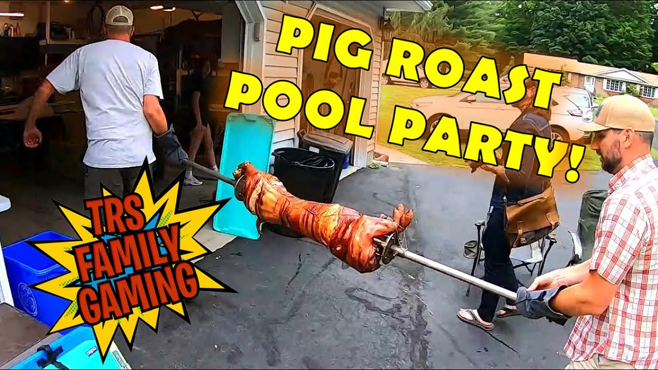 Pig Roast Pool Party! Kids Summertime Picnic and Party! TRS Family ...