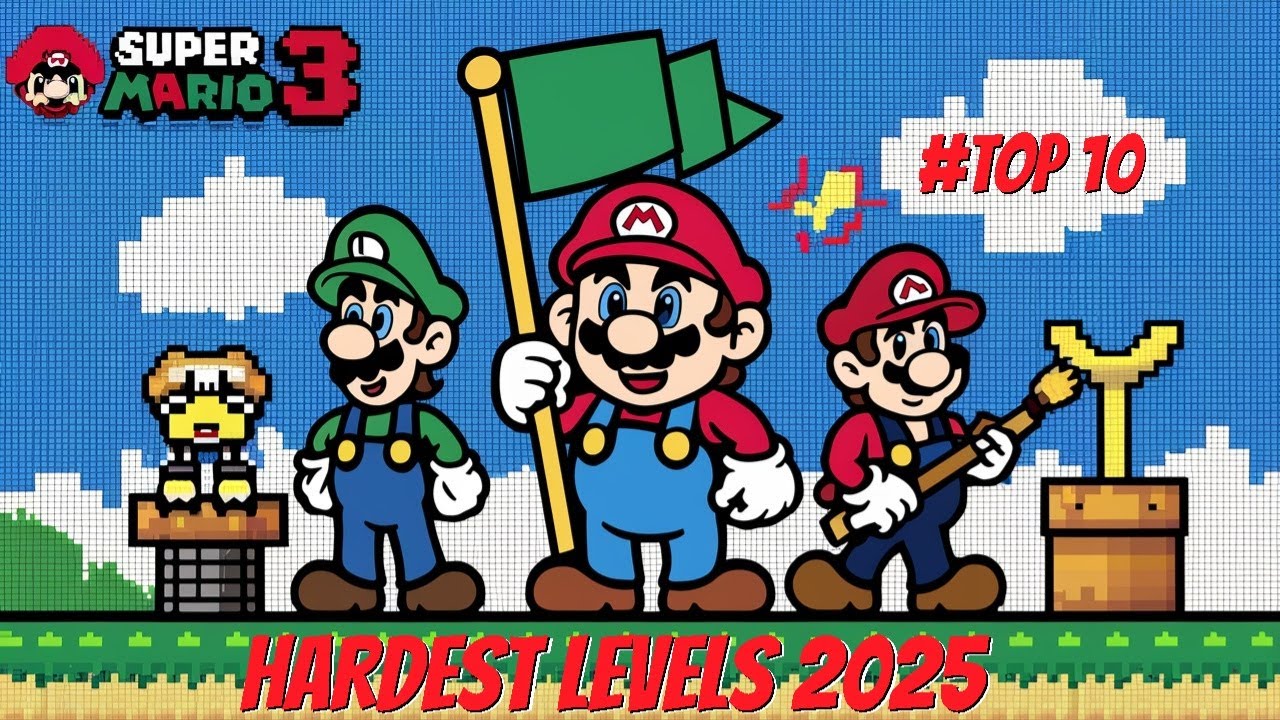 The 10 Most Insane Super Mario 3 Levels - YouTube