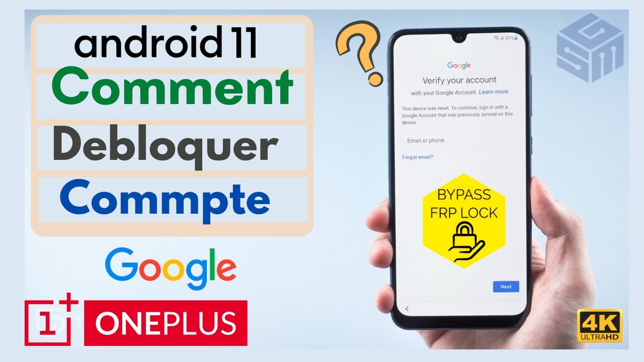 Deblocage Compte Google Sur Toutes Modèles OnePlus Android 11 ( Sans PC ...