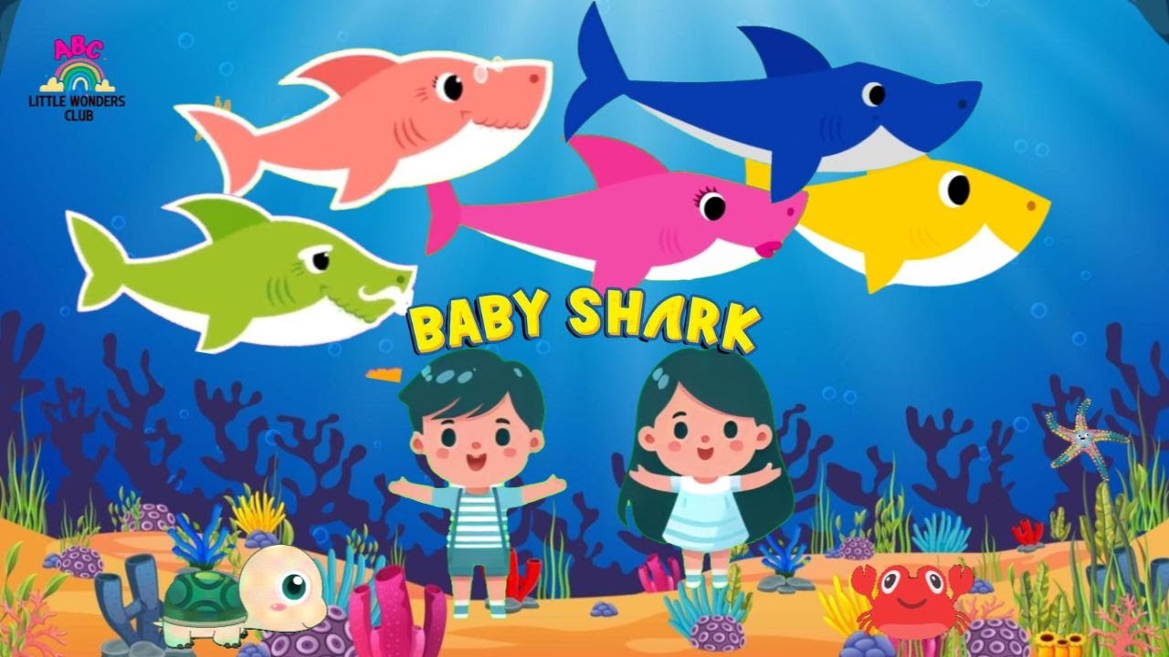 Baby Shark Doo Doo Doo | Nursery Rhymes And Kids Song | Little Wonders ...