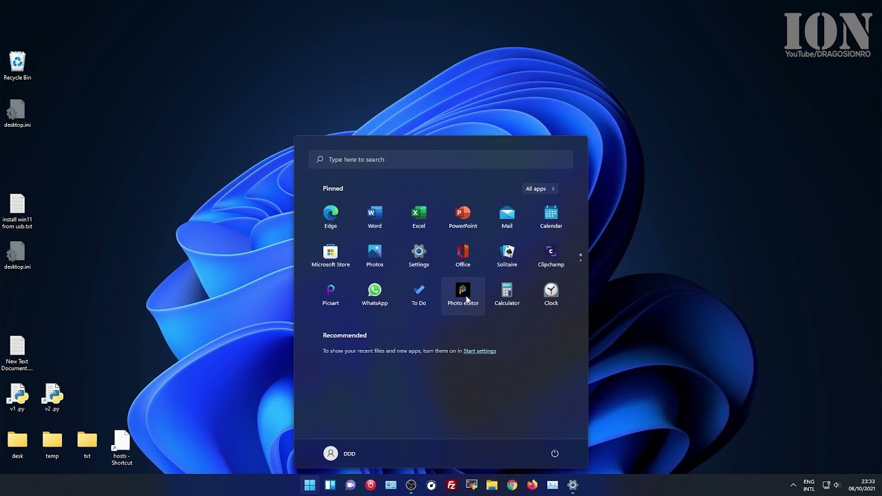 Windows 11 Start Menu Customization - YouTube