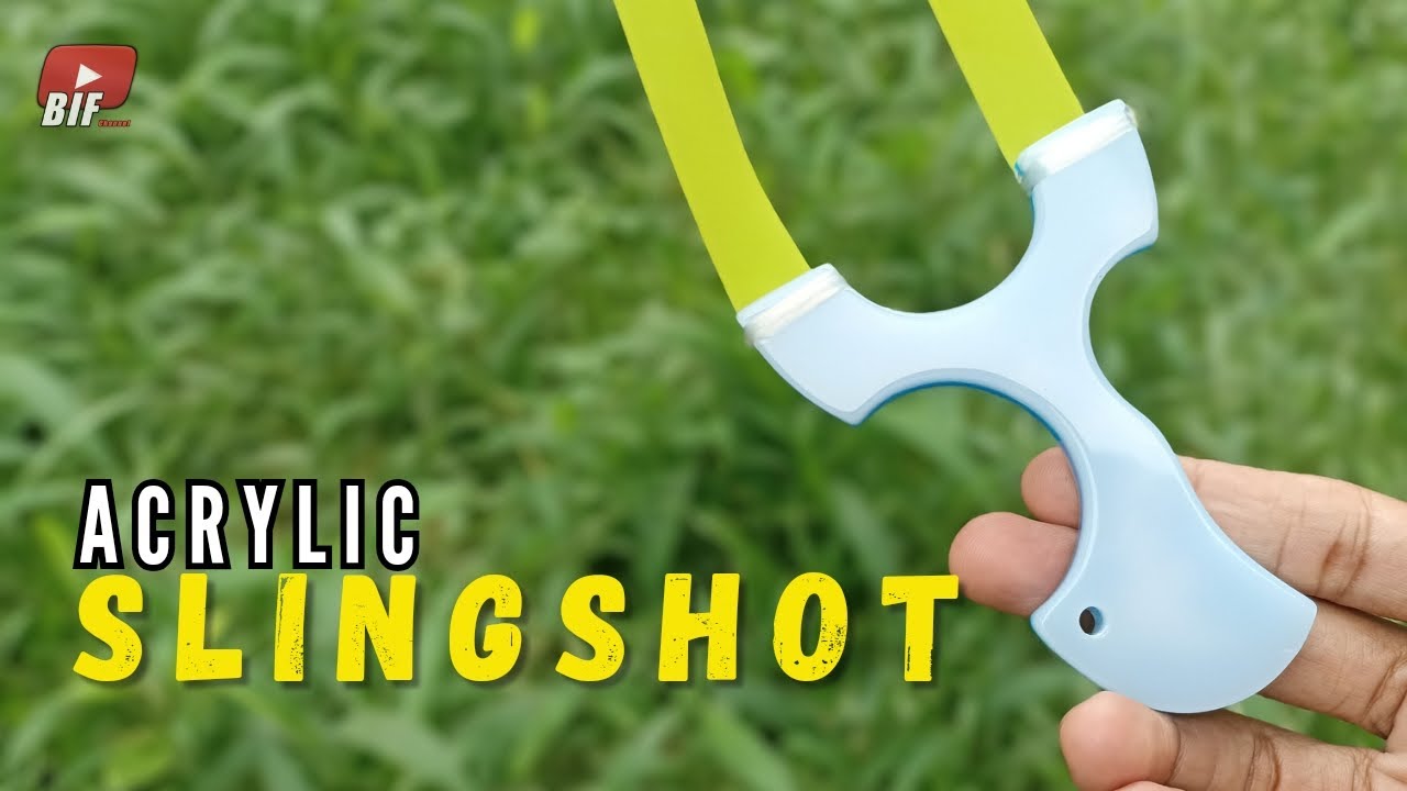How Cool is this Acrylic Slingshot // Review Acrylic Slingshot - YouTube