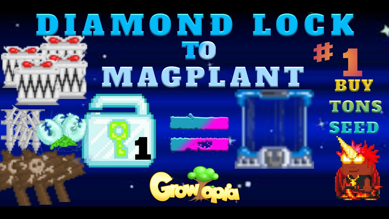 DL TO MAGPLANT | NEW PROFIT PROJECT #1 | BUY TONS SEED GROWTOPIA 2018 ...