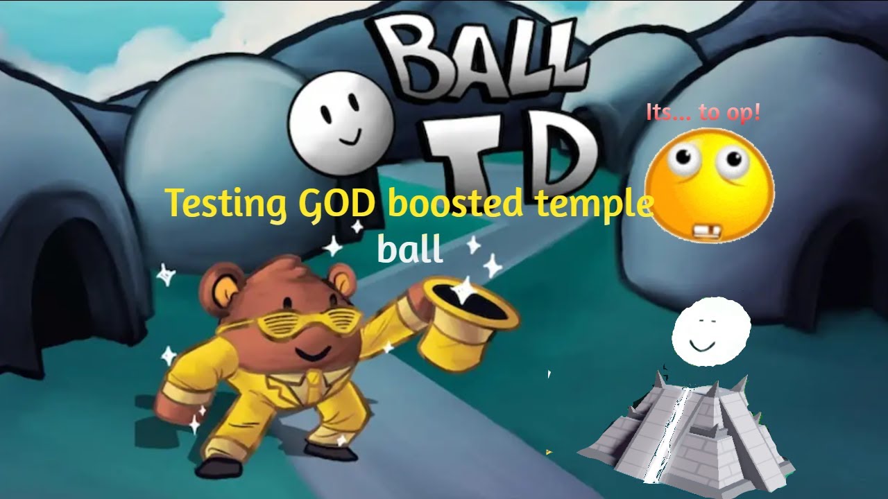Showcasing temple ball GOD boosted ball td - YouTube