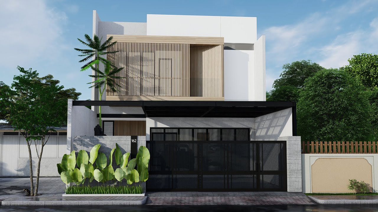 Desain Rumah Minimalis Di Lahan 8m X 36m Project Showreel Youtube