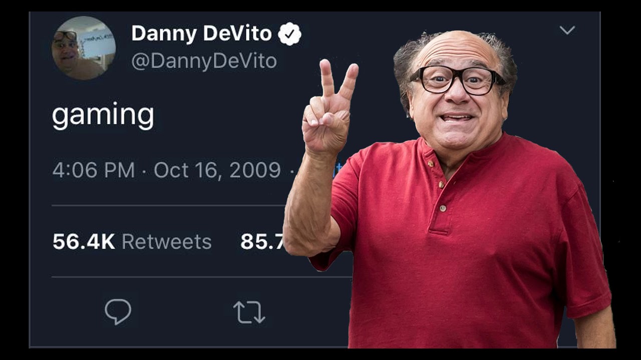 Danny DeVito likes gaming - YouTube