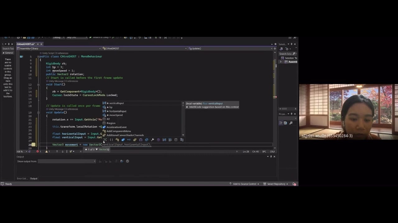 Cat VS Ghost Game | รายวิชา Computer Graphics IN402105 - YouTube
