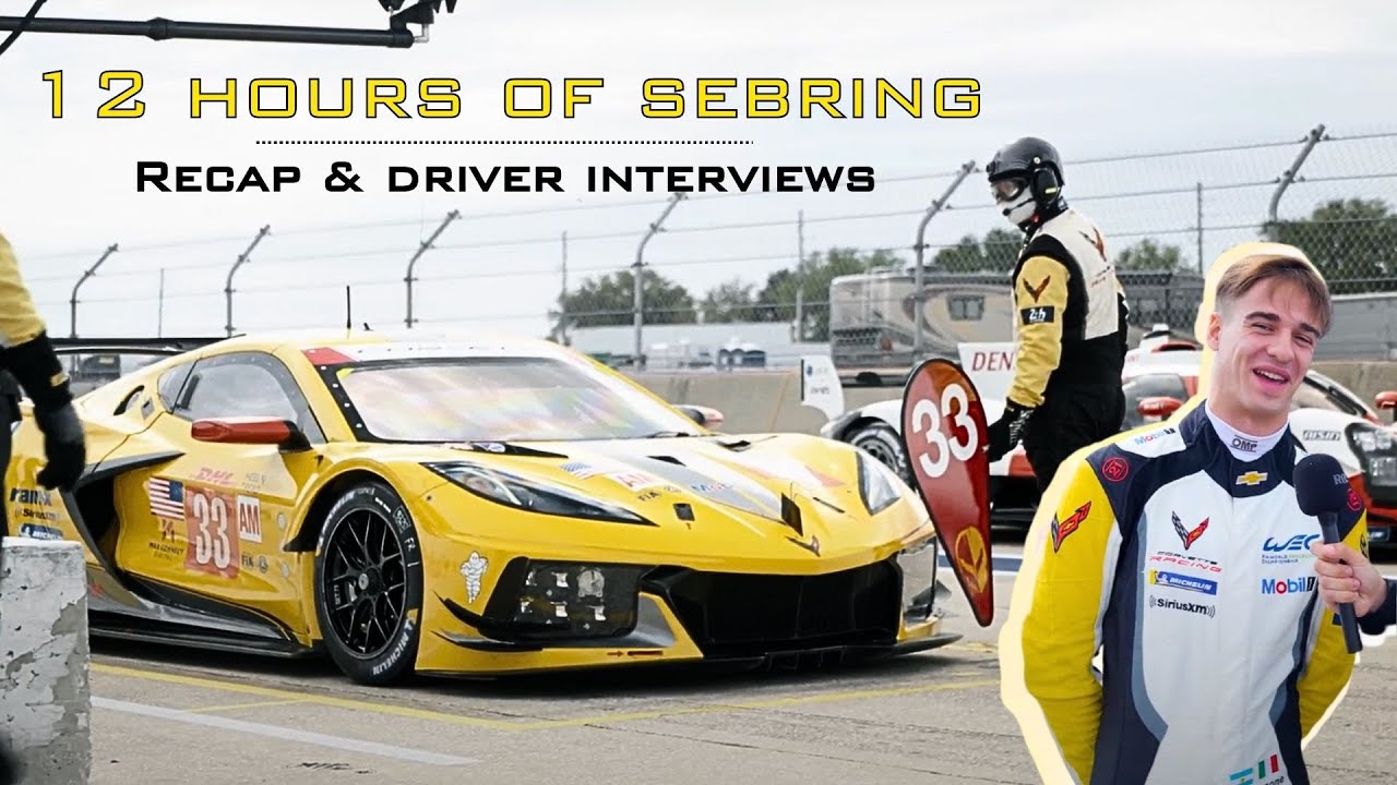 This is What Racecar Drivers REALLY drive... | 12 Hours of Sebring ...
