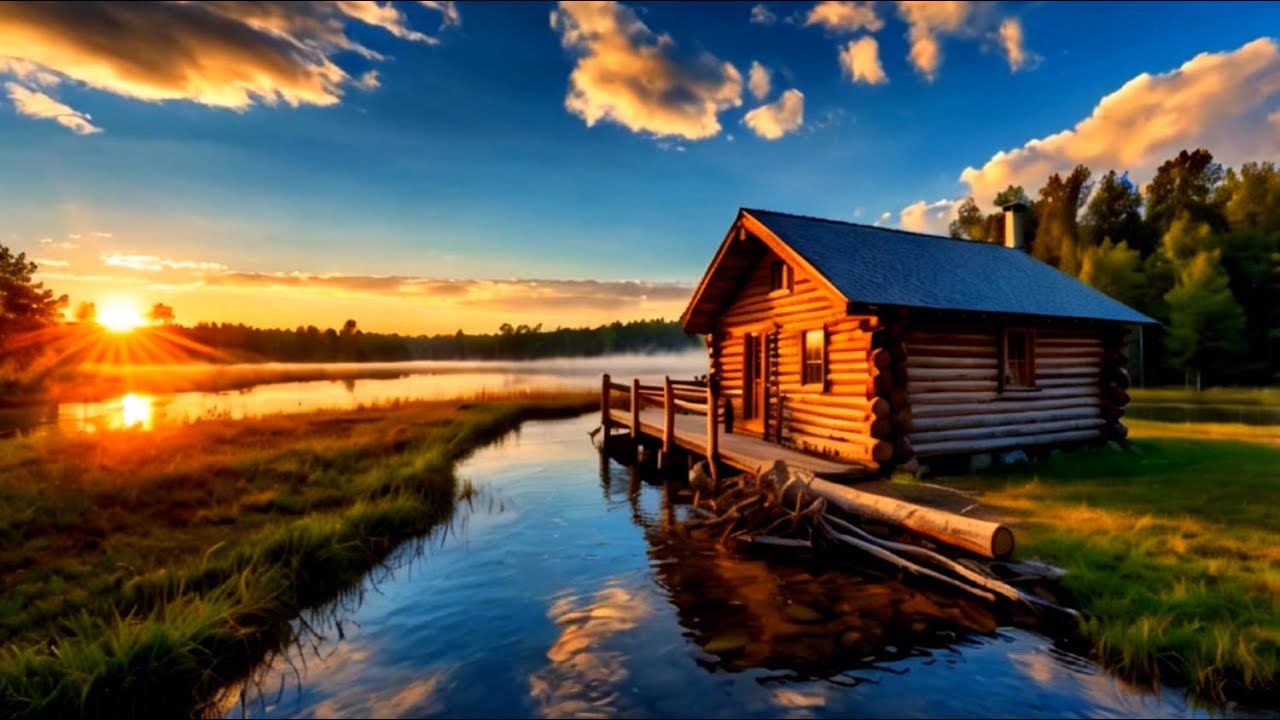 Morning Ambient Sounds. Crickets, Cicadas Sounds, Birds Chirping Sounds ...