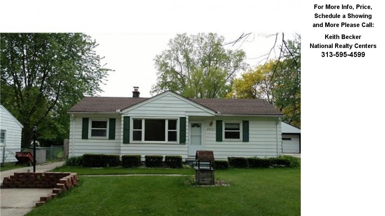 29765 ELDRED Street, Farmington Hills, MI Presented by Keith Becker. - YouTube