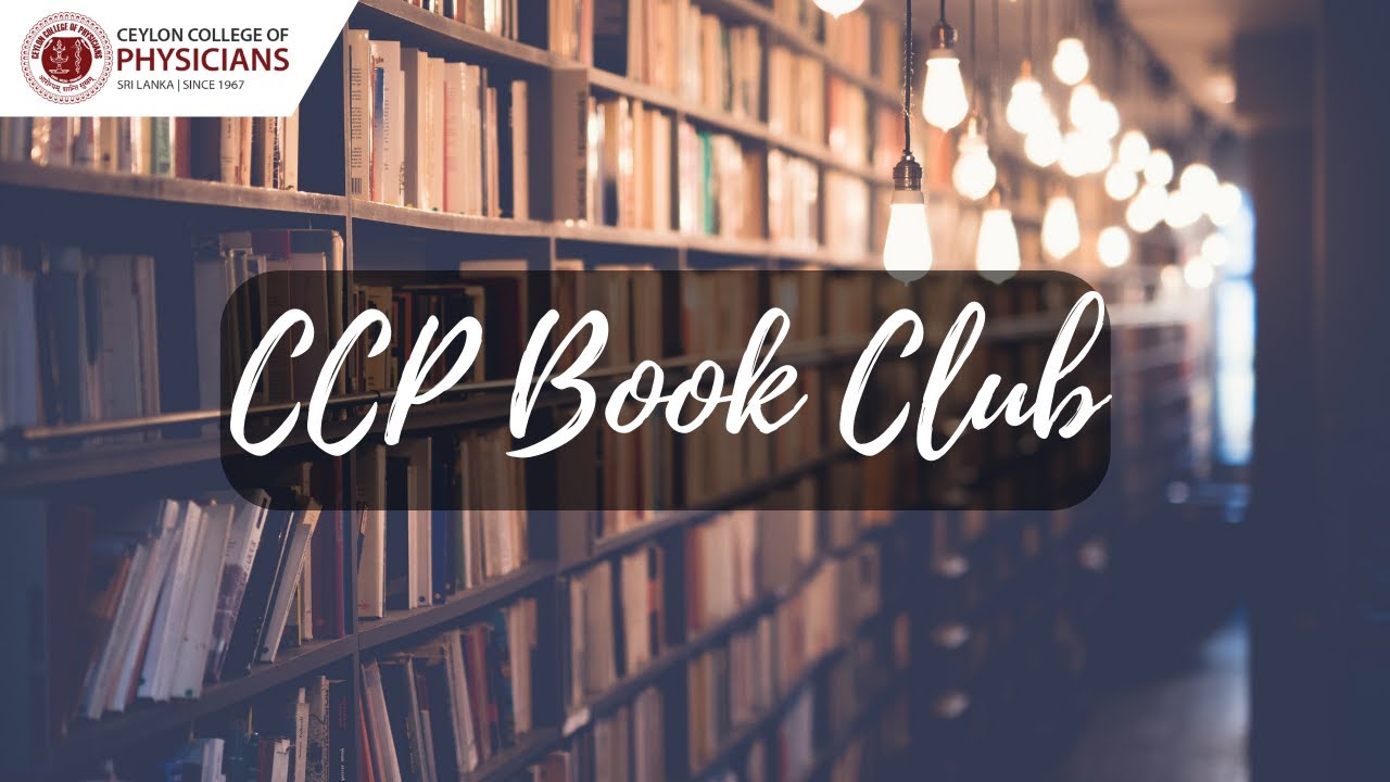CCP Book Club - The Citadel - Dr Shehan Silva - YouTube