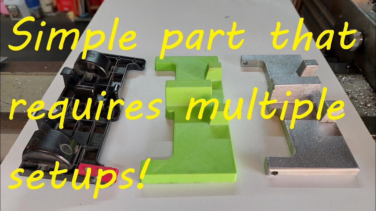 Replicating a Plastic Part in Alu Pt1 - YouTube