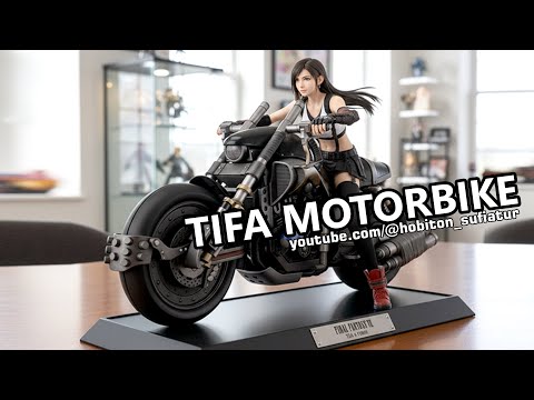 Tifa Lockhart Figurine Concept Final Fantasy VII Remake [4K] #finalfantasy #finalfantasyvii #figure