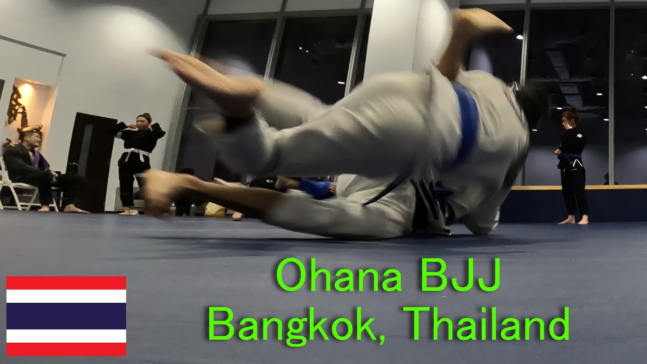 BJJ Jiu Jitsu Last Roll Session @OhanaBJJ Bangkok Thailand - YouTube