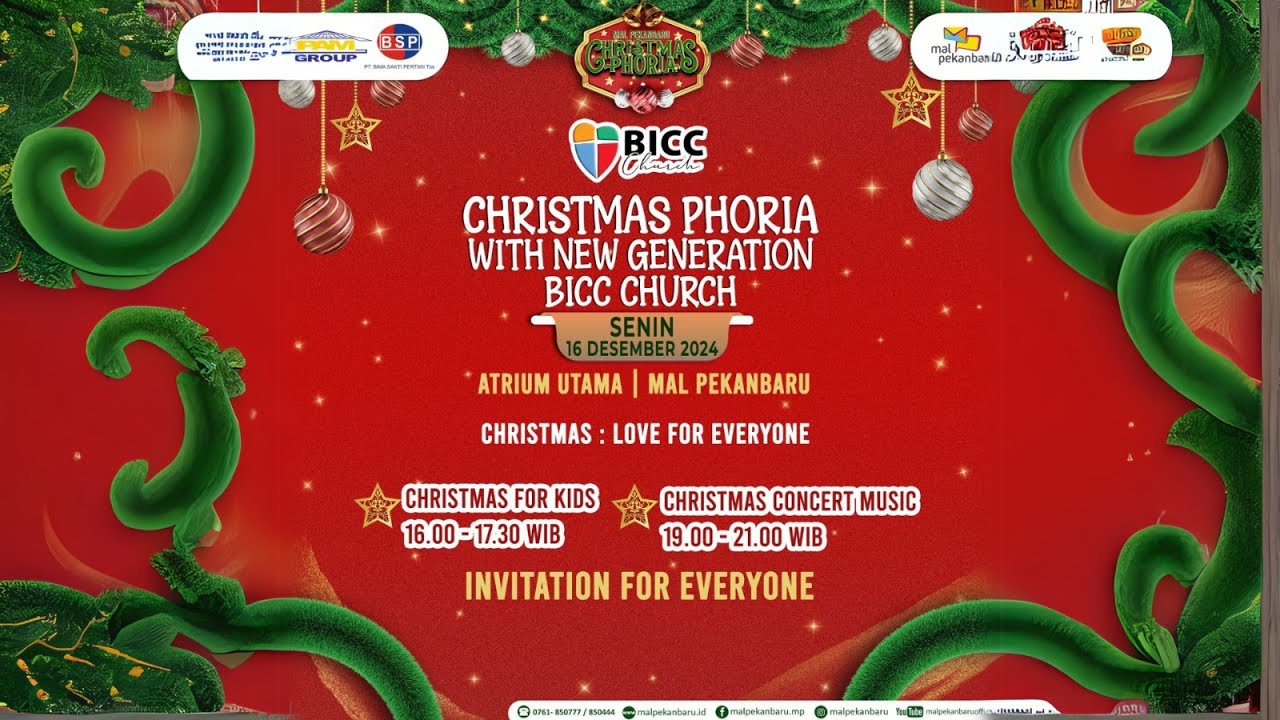 Christmas For Children | 16 Desember 2024 | Christmas Phoria With New ...