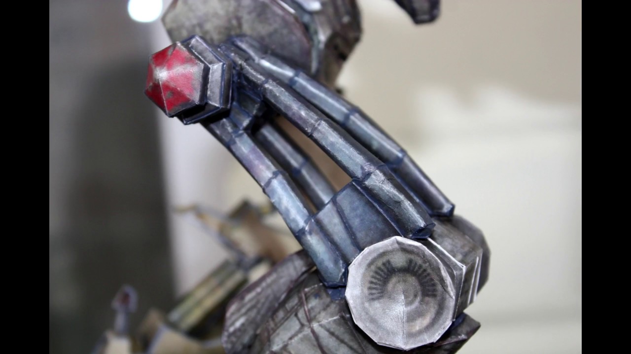 DOG from Half-Life 2 Papercraft - YouTube