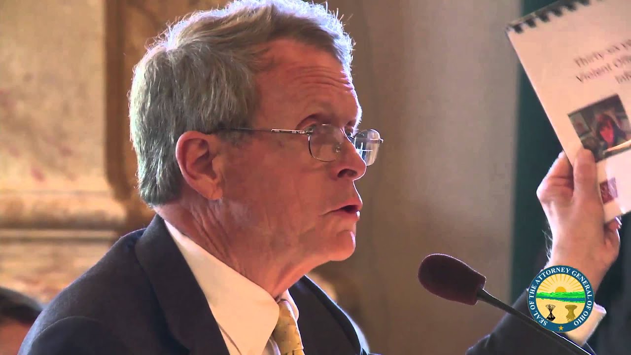 Ohio Attorney General Mike DeWine Testimony on Violent Career Criminal ...
