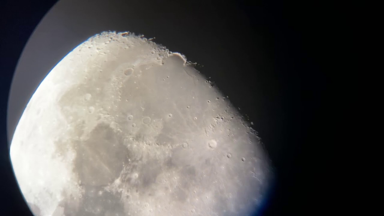 First Moon video of 2020 iPhone 11 pro - YouTube