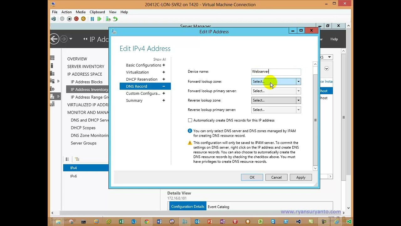 L01_04 Using IPAM to Manage IP Addressing - YouTube