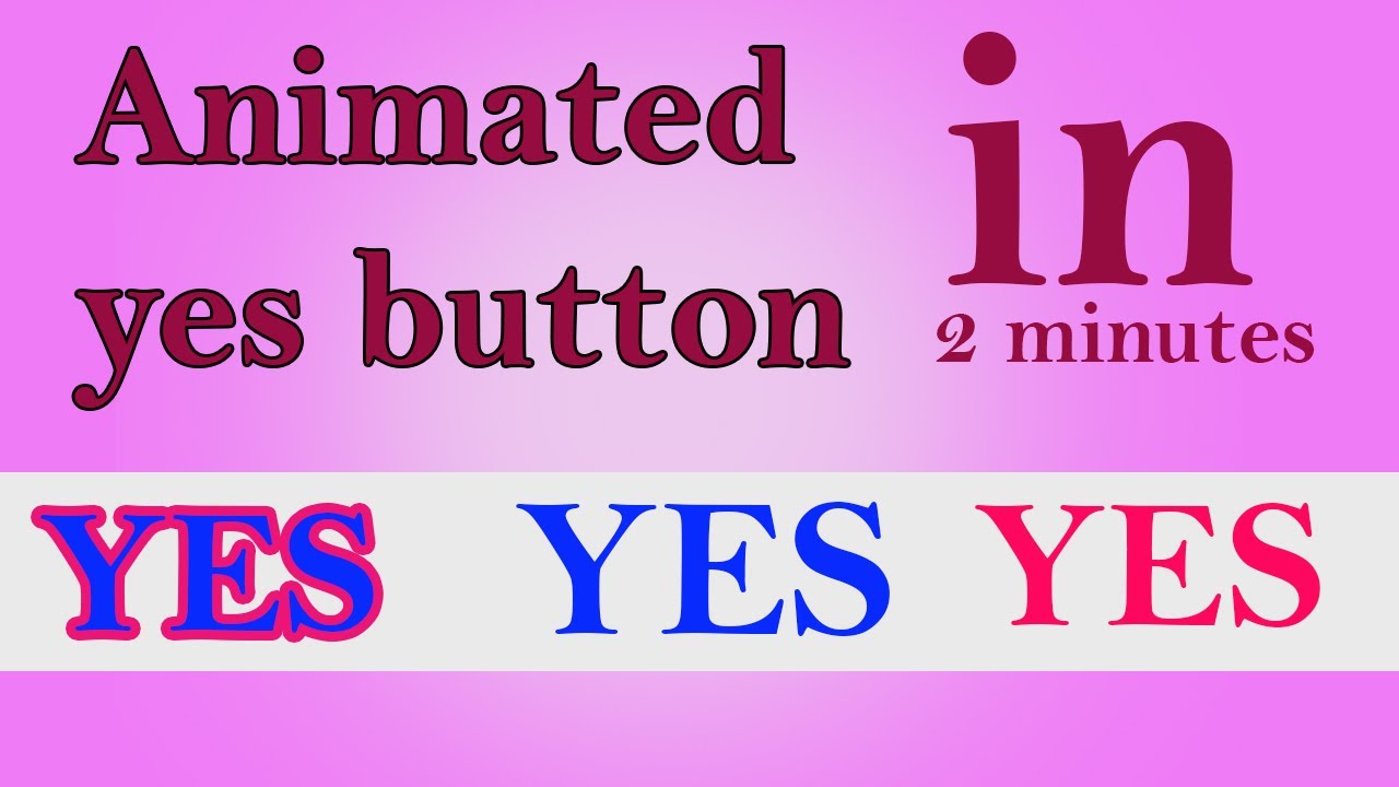 create yes animated gif in photoshop step by step photoshop tutorial ...