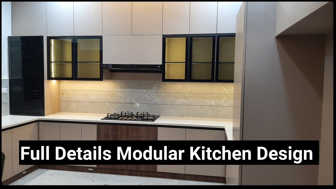 Full Modular Kitchen Design 2024||Modular Kitchen Design||Latest How To ...