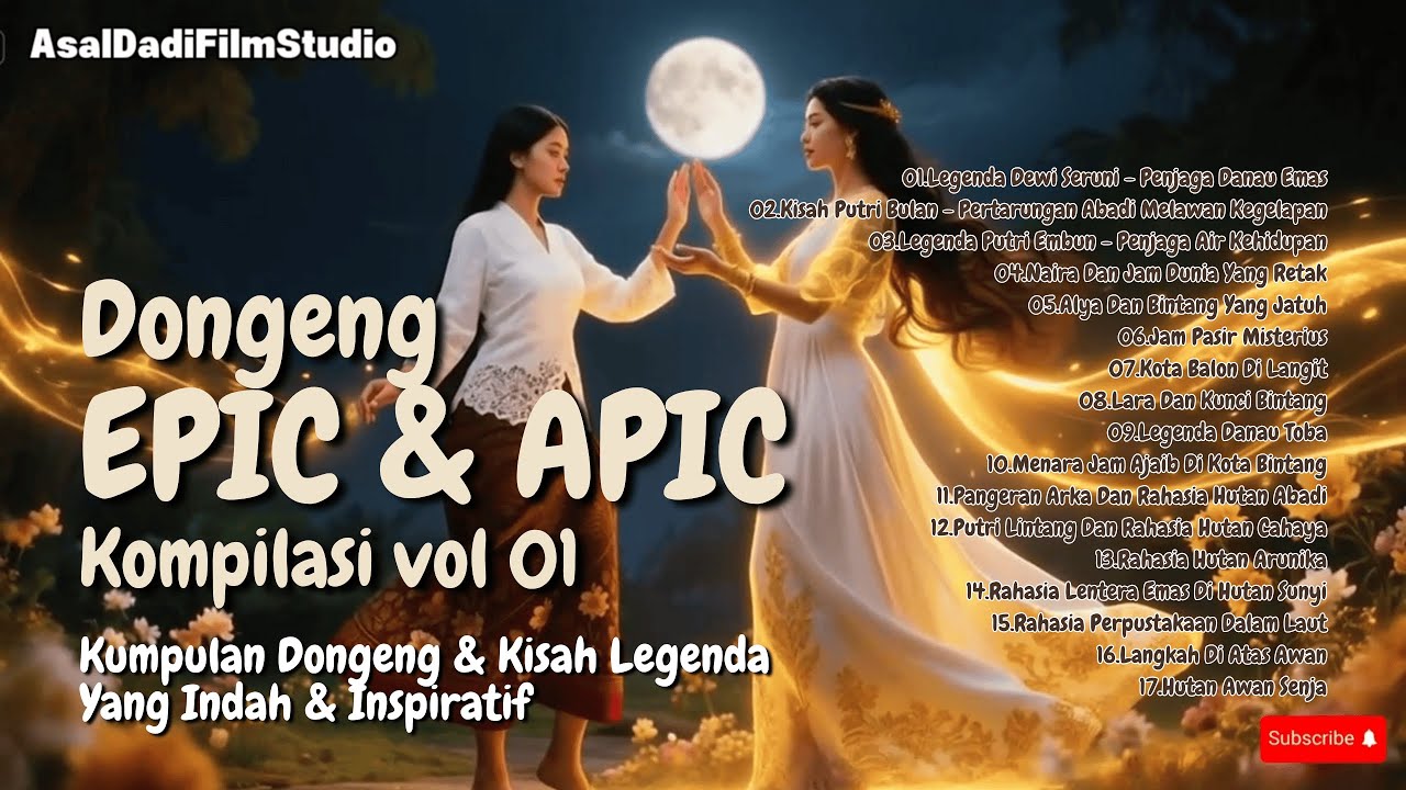 🌟 17 #DONGENG EPIC & APIC - #Kumpulan Dongeng vol 1 - #AsalDadiFilm ...