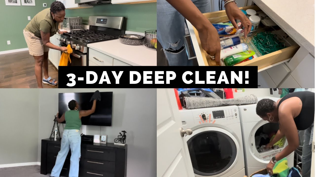 Extreme Whole House Deep Cleaning Motivation w/ My Clean Home Tips ...