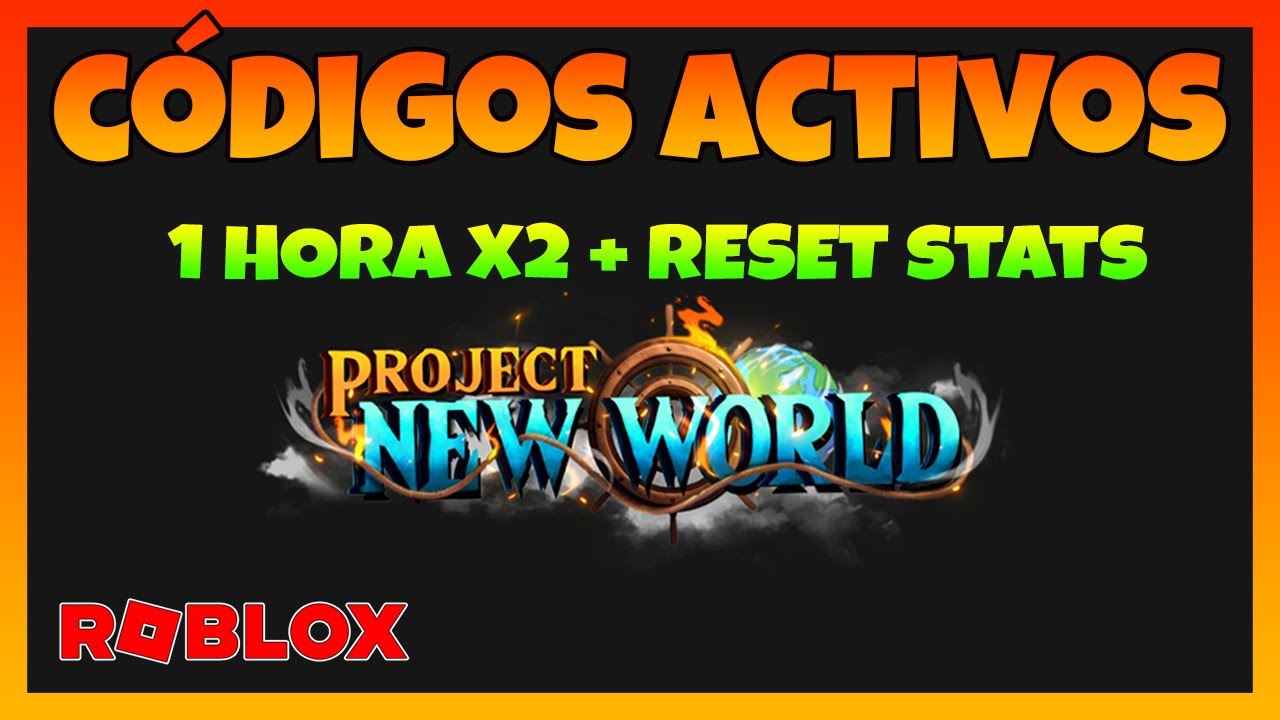 🔥3 NUEVOS CODIGOS de PROJECT NEW WORLD 🔥 Códigos de Project New World ...