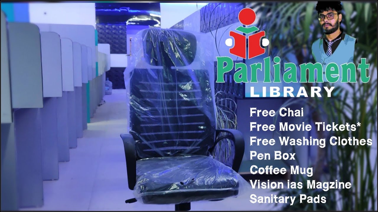 Parliament Library | Best Library in Mukherjee nagar Delhi | #viren ...