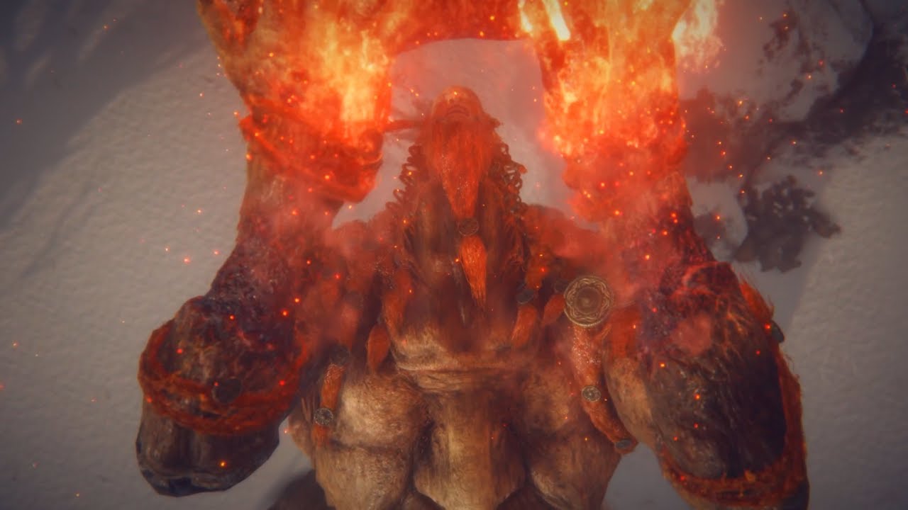 The Fire Giant's combat rolls are amazing - YouTube