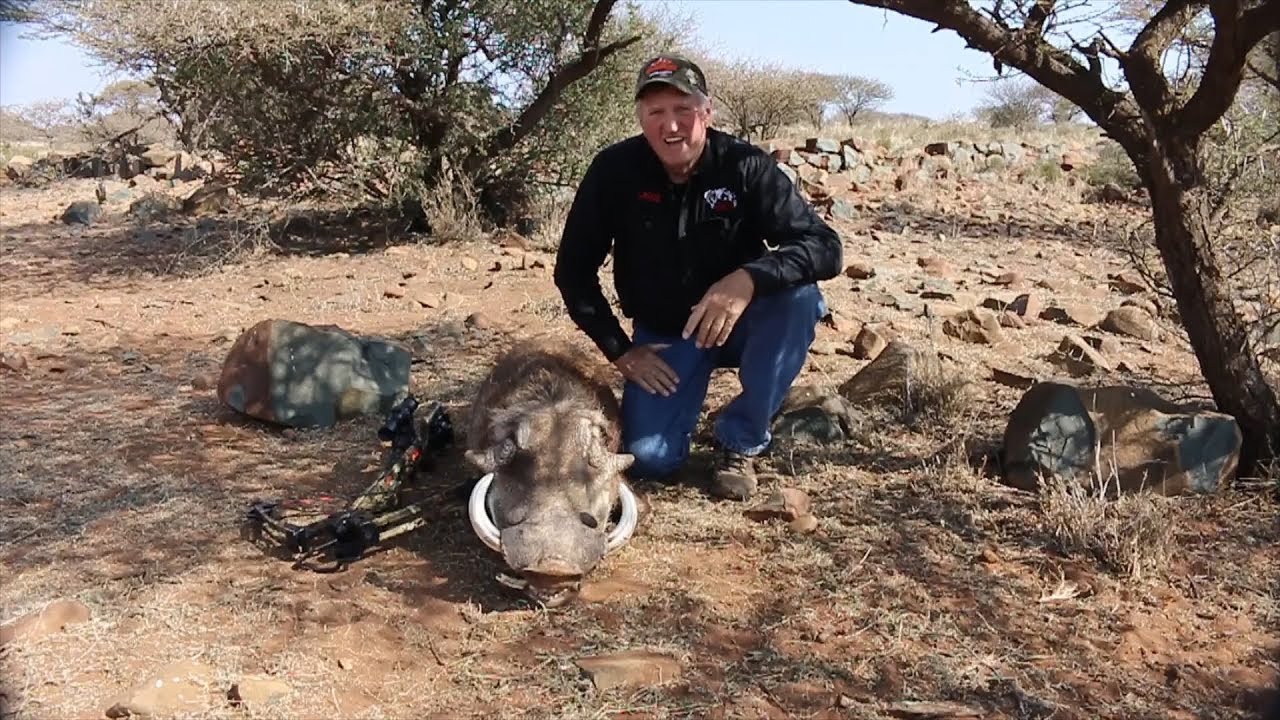 Wayne Bomstad Outdoors, Warthog with Crossbow, 2014 - YouTube