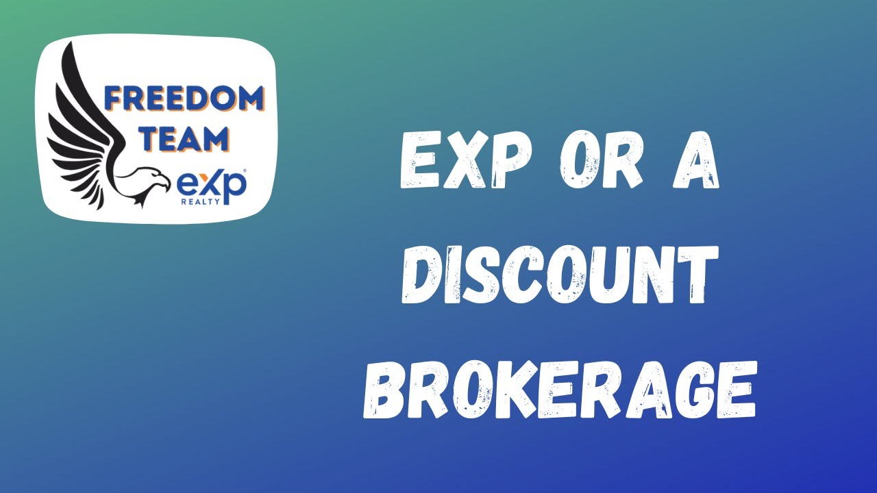 eXp or a Discount Brokerage - YouTube