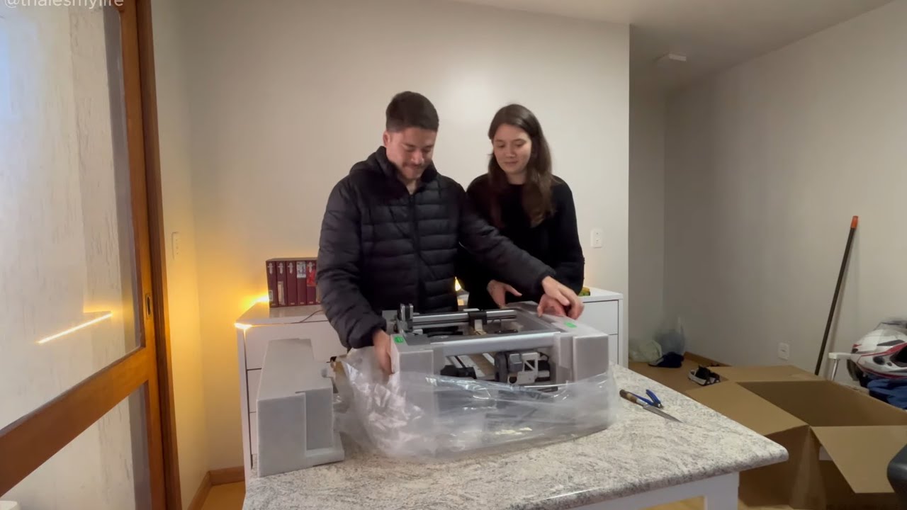 UNBOXING COMPLETO - BAMBU LAB A1 COMBO (Atualizado 2025) - YouTube