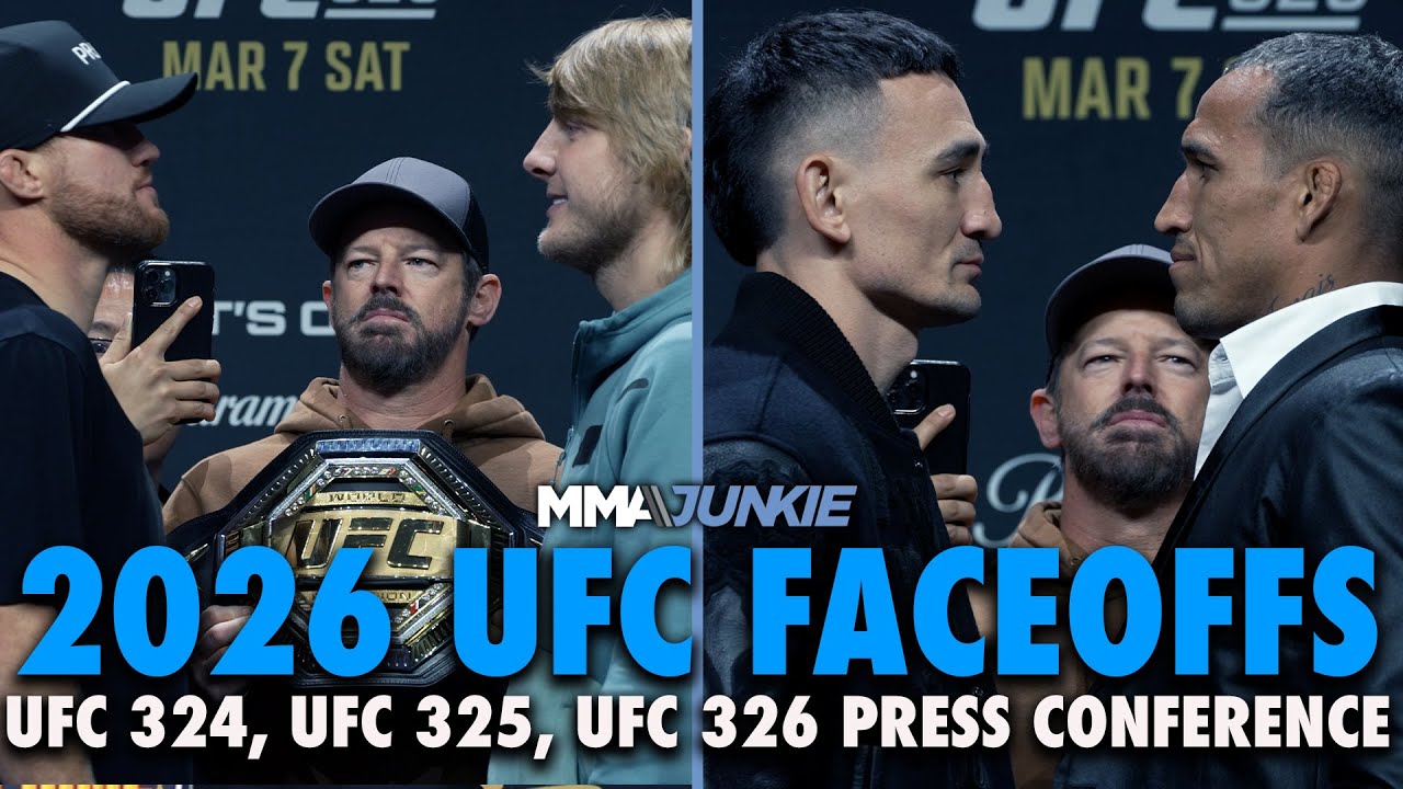 Video: 'IT'S ON' full UFC seasonal press conference faceoffs