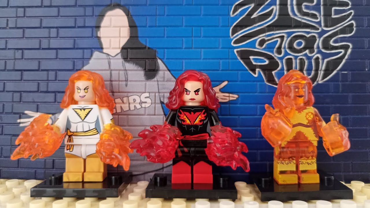 phoenix and magma Minifigures - YouTube