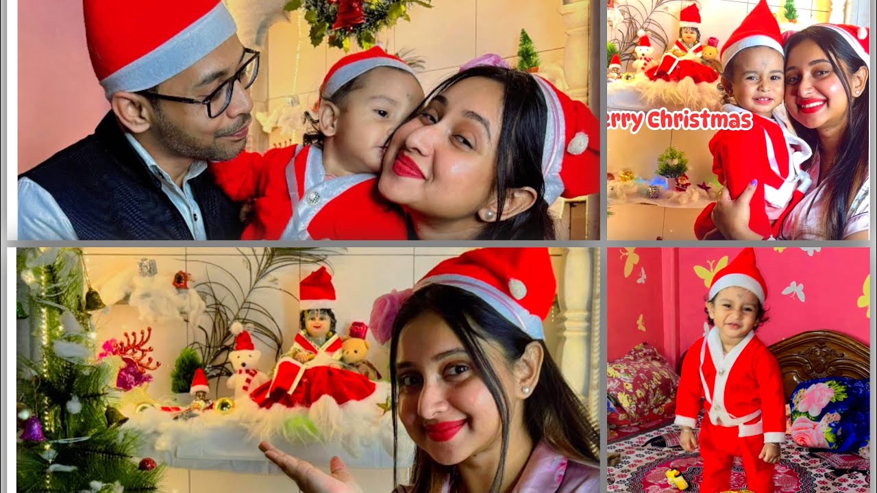 Christmas special এ সান্তা ছেলেকে কি গিফ্ট দিলো 🤗|| Christmas special vlog 2024|| Daily vlog ...
