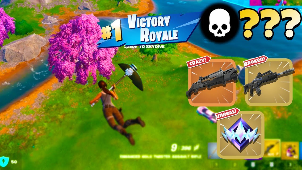 High Elimination Unreal Ranked Solo Zero Builds (Fortnite Chapter 6 ...