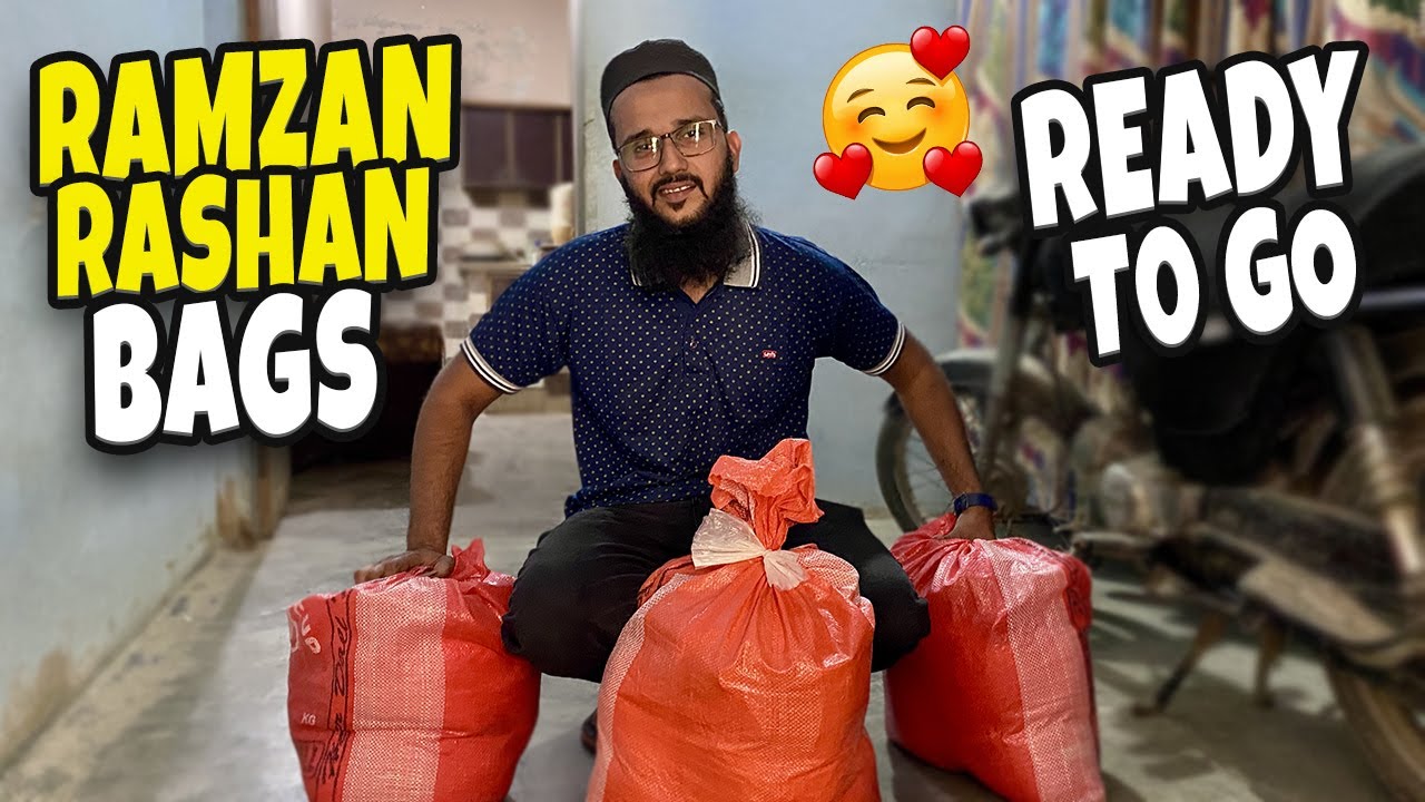 Free Rashan bags Ready to go 🎁 Aesa hai mera karachi ️ (Fahad Bhai ...