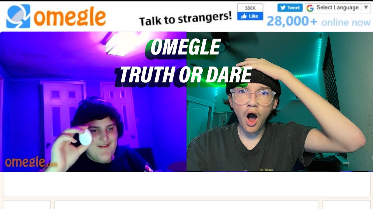 Omegle But Its Truth Or Dare Youtube