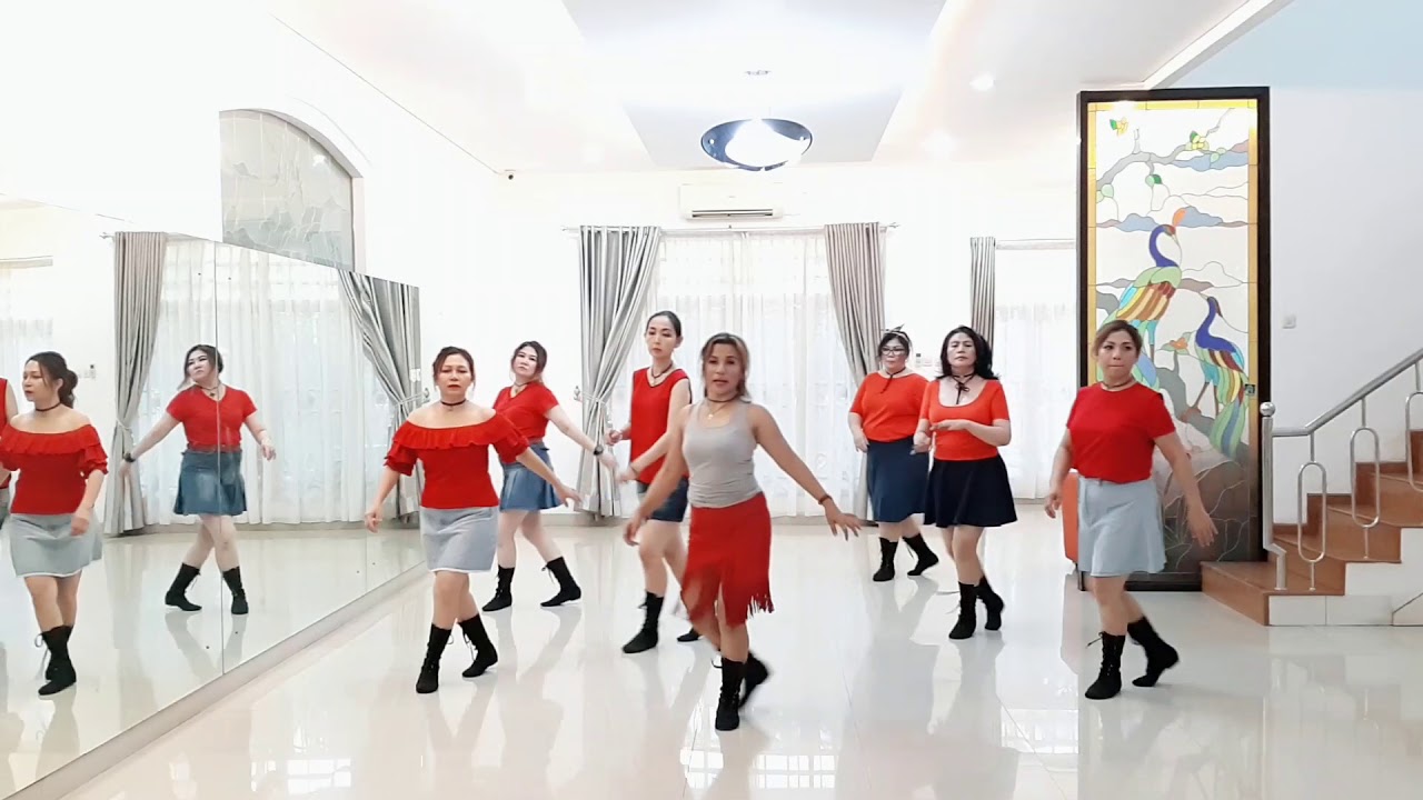 Just A Phase - line dance - YouTube