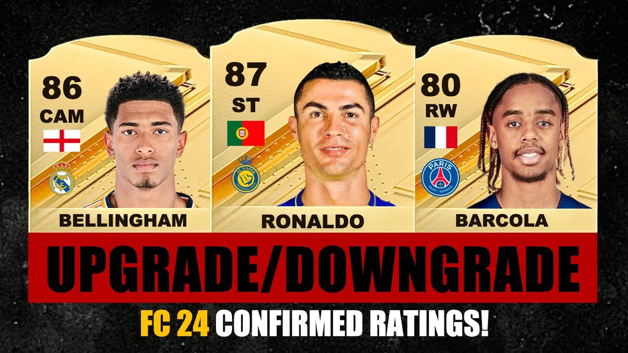FC24 CONFIRMED RATINGS UPGRADES/DOWNGRADES! 😱 - YouTube