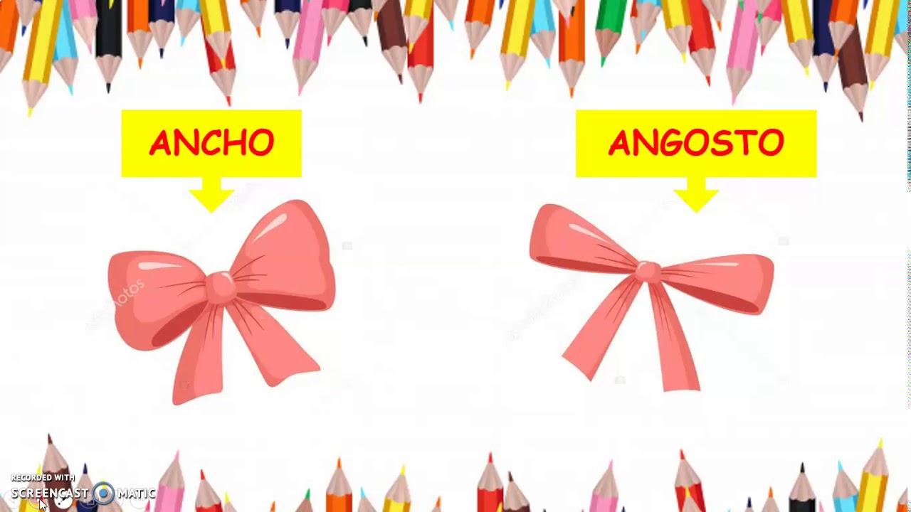 ANCHO Y ANGOSTO - YouTube