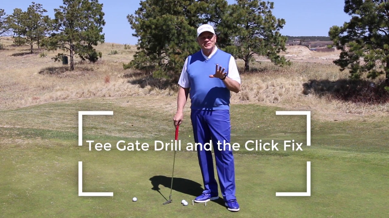 Tiger Woods Putting Drill and the Click Fix - YouTube