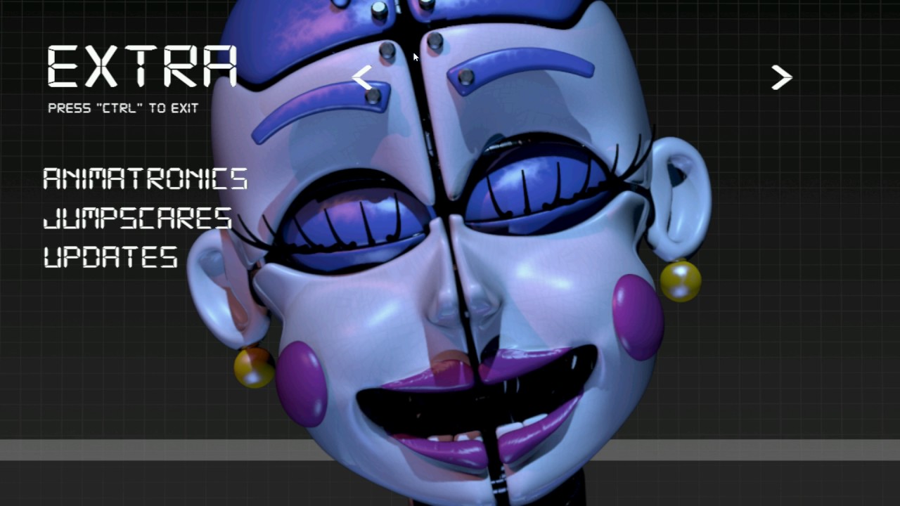 FNaF Ultimate Edition 2 EXTRAS + ALL JUMPSCARES - YouTube