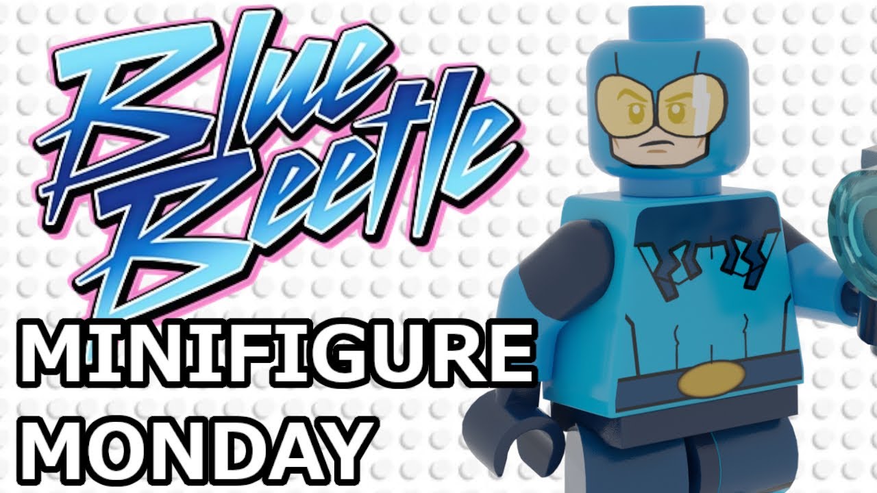 LEGO TED KORD BLUE BEETLE MINIFIG MONDAY - YouTube